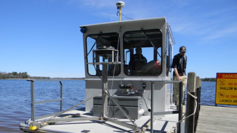 Pore Water Sampling on Lake Michigan | Affiliated Researchers